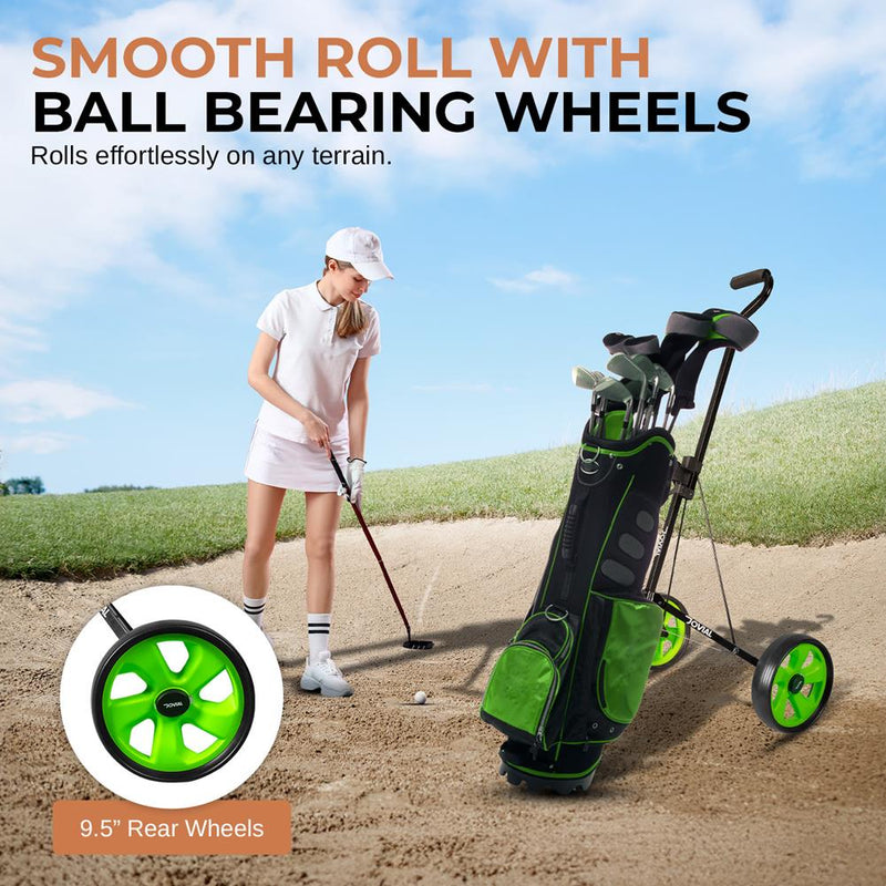 2-Wheel Golf Pull Cart – Pyle USA