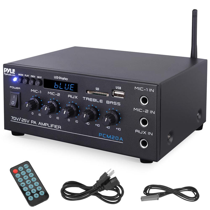 25V/70V Pa Amplifier – Pyle USA