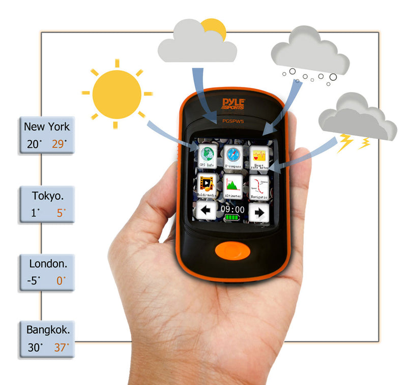 Multifunction Gps Navigation Sports Unit – Pyle USA