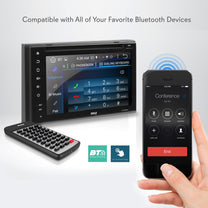 Android Stereo Receiver, GPS Navigation, 6" Touchscreen, Dual Cameras ...