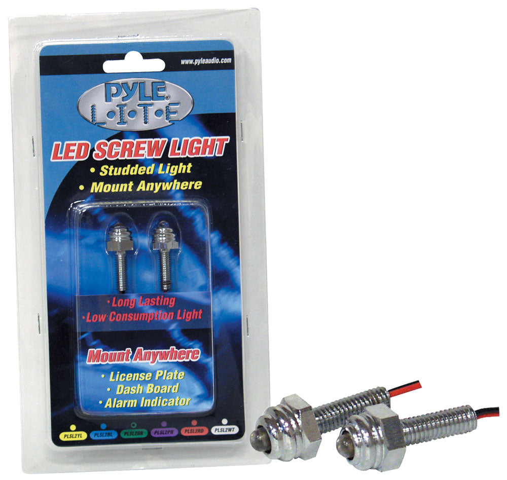 Pyle Lite Series White Led Screw Light – Pyle USA