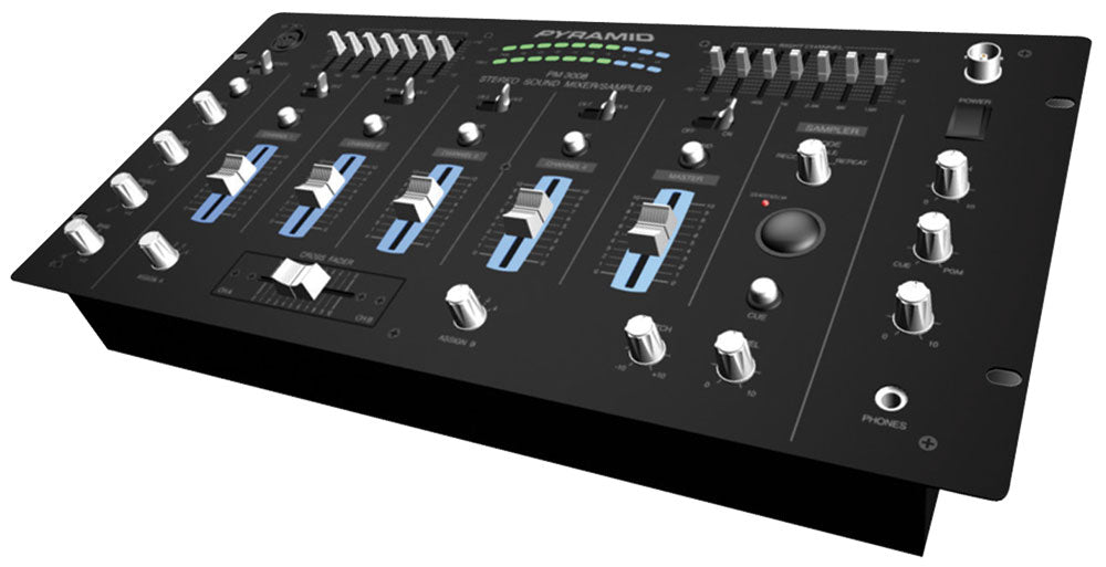Studio Pro 19" Mixer With Sampler – Pyle USA