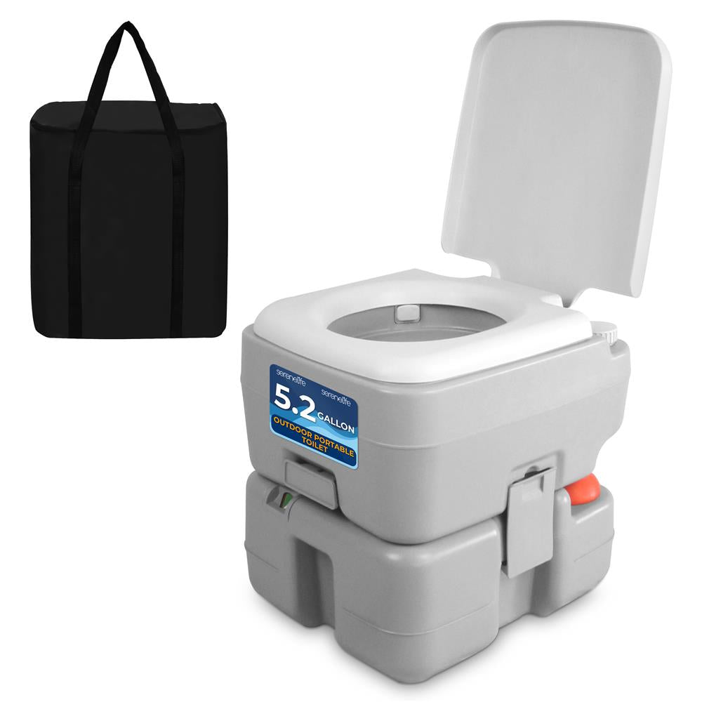 Portable Outdoor Toilet System – Pyle USA